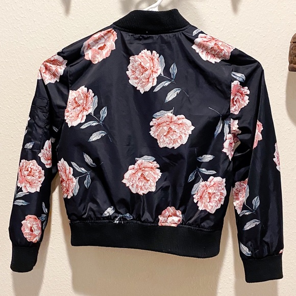 Urban Republic | Jackets & Coats | Fashionable Girls Floral Moto Jacket ...